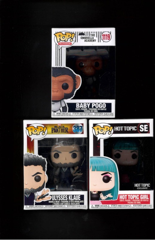 Funko Pops: Umbrella Academy & Star Wars: Rogue One T-shirt | Toys ...
