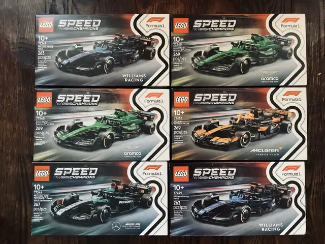 Stocking Stuffer Sunday ( LEGO Formula 1 Cars ) Speed Champions | Toys ...
