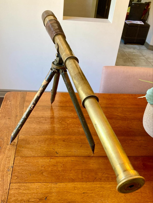 WW1 British/Canadian Sniper Spotting Scope 1915 and Tripod 1916 | Arts ...