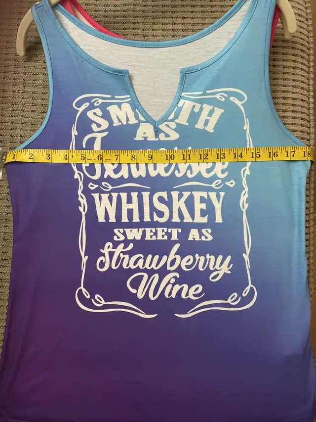 Letter Print Tank Top | Women's - Tops & Outerwear | Ottawa | Free ...