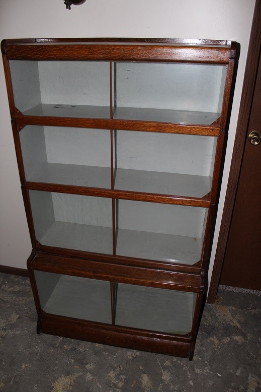 Antique quarter cut stacking book/display case | Arts & Collectibles ...