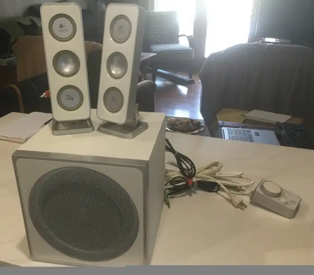 Logic Tech Z4 sub woofer and speakers | Other | Red Deer | Free local ...