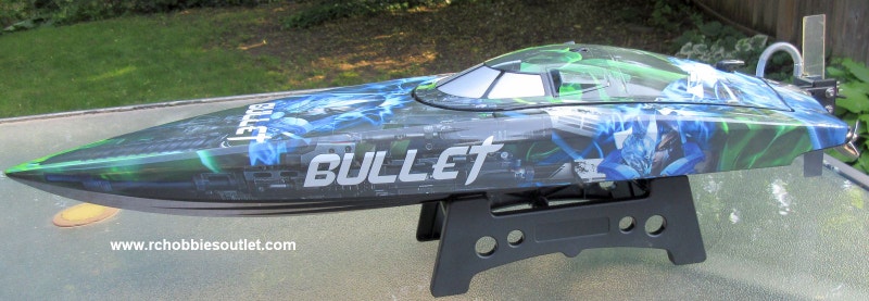 Bullet V4E RC Racing Boat Brushless Electric RTR with 2 LIPO | Hobbies ...