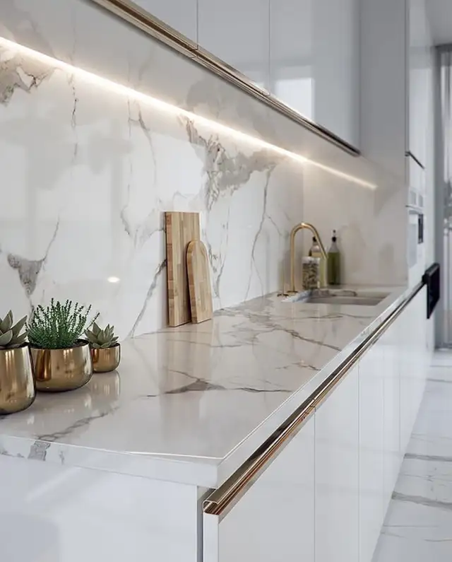 Quartz & Granite Countertops for Kitchens | Clean & Simple Look | Other ...