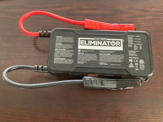 MotoMaster Eliminator Booster Pack/Jump Starter & USB Power | General ...