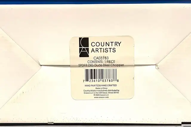 Rare Enesco Speed Freaks Terry Ross Motorcycle Basher Sculpture | Arts ...