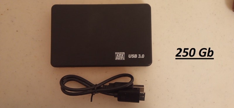 Disque dur USB 3.0 250Gb en état de fonctionnement normal. | Cartes ...
