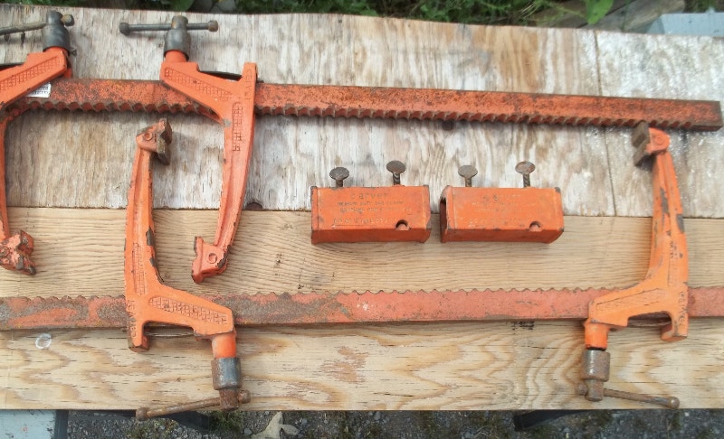 CARVER Welding bar clamps.Made in England.Very strong. | Power Tools ...