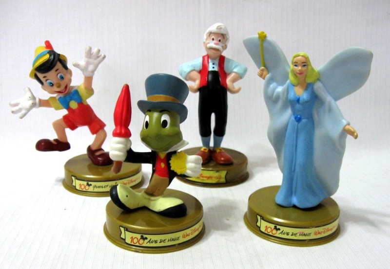 DISNEY/MacDONALD s 100 Years Of Magic.PINOCCHIO, Four Figure Set | Art ...