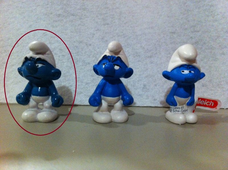Smurfs - Vintage Grumpy Smurf (1983) | Arts & Collectibles | Ottawa ...