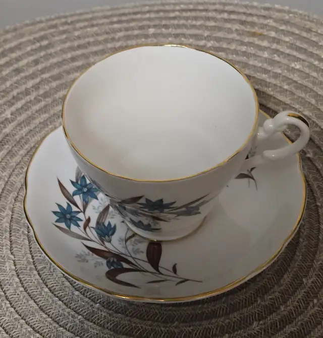 Beautiful Vintage Royal Ascot Bone China Tea Cup and Saucer | Arts ...
