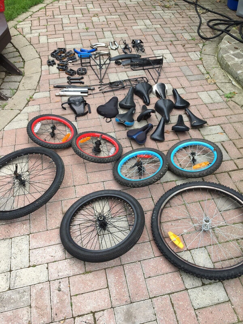 BIKE PARTS Bicycle for sale Pickering | Frames & Parts | City of ...