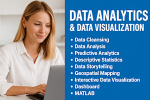1on1 Data Analytics & Visualization - Power Bi, Excel, Tableau 