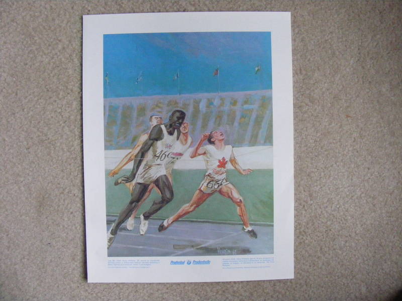 FS: Percy Williams 1972 The Prudential Collection Print | Arts ...