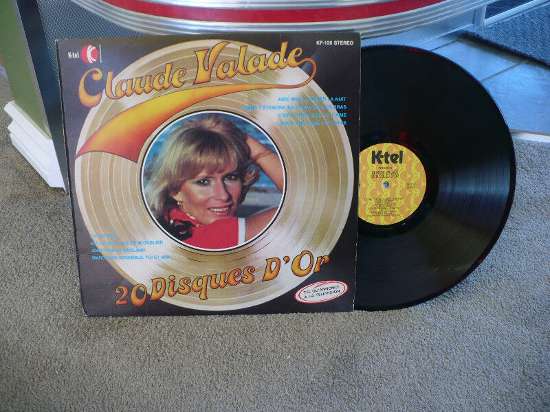 CLAUDE VALADE 20 DISQUES D'OR ( 33 TOURS-VINYLE ) | CD, DVD et Blu-ray ...
