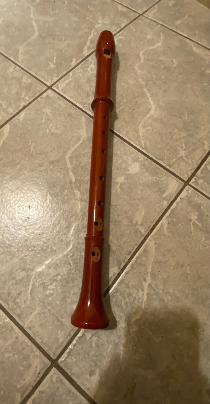 Vintage Serenader wooden 3 piece 19” recorder flute. | Woodwind ...