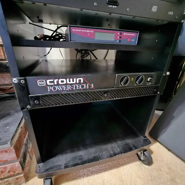 Crown Power Tech 3 Power Amplifier | Pro Audio & Recording Equipment ...