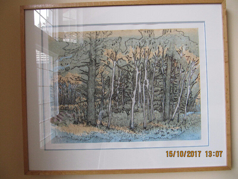HELEN MACKIE 20/40 Print Series, "Clump of Trees" | Arts & Collectibles ...
