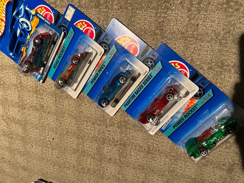 1997 Hot Wheels Phantom Racer Series Cars lot of 4 + Bonus | Art et ...