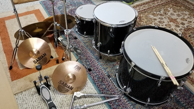 DRUM SET REMO, LUDWIG, SABIAN SYMBALS | Drums & Percussion | Markham ...