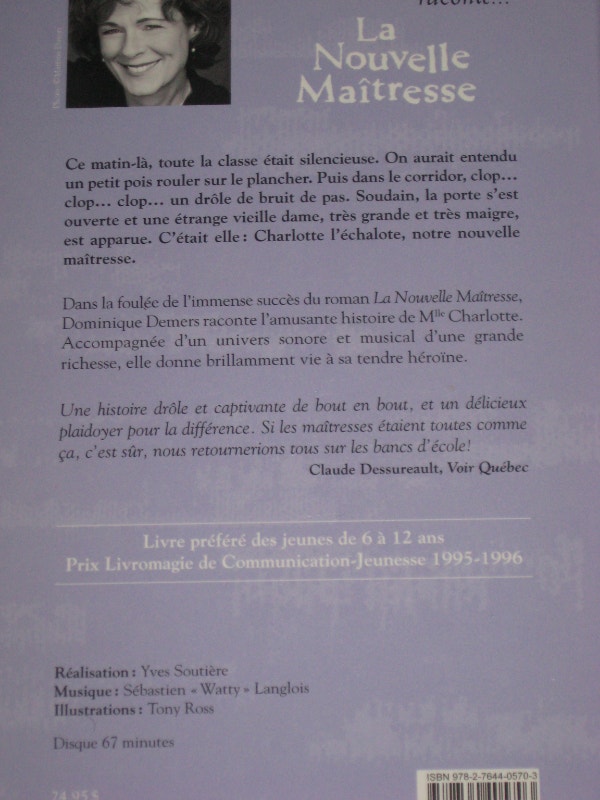 Dominique Demers raconte... La nouvelle maîtresse | Autre | Sherbrooke ...