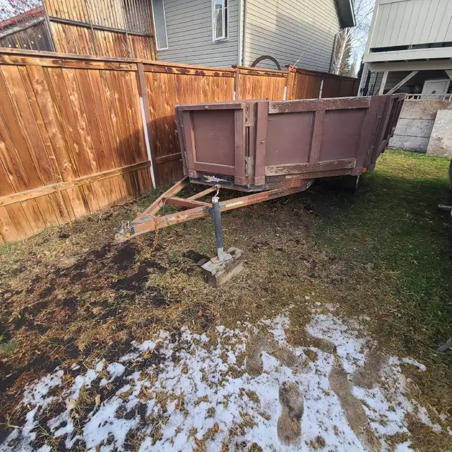 8' wide x 12' long V-nose utility/snowmobile trailer | Cargo & Utility ...