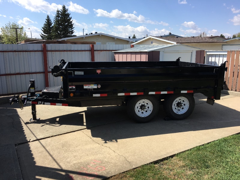 Rent My 7x12 Dump Trailer | Cargo & Utility Trailers | Edmonton | Kijiji