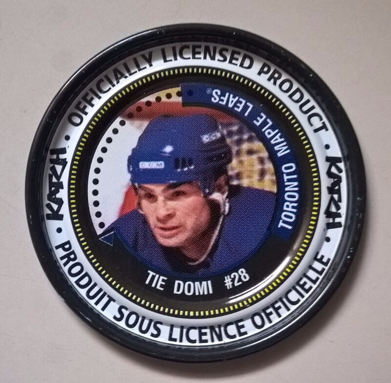 NHL Toronto Maple Leafs "Tie Domi" Hockey Katch Coin | Arts ...