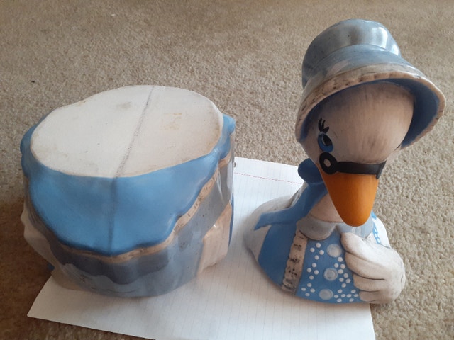 1940's/50's Red Riding Hood "Foxy Granny" Cookie Jar | Arts ...