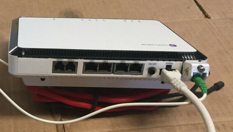 Alcatel Lucent Fiber Optics Modem | Networking | Calgary | Kijiji