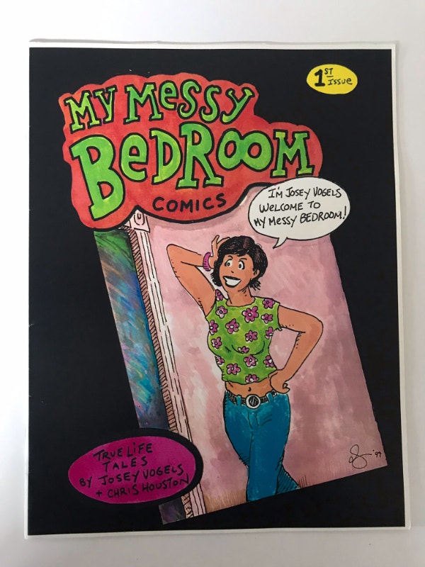 My Messy Bedroom Comics #1 by Josey Vogels (Rare) + Magnet | Comics ...