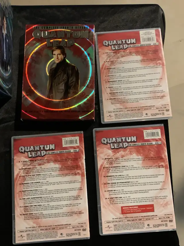 Quantum Leap - Full Series - DVD Seasons 1 to 5 | CDs, DVDs & Blu-ray ...