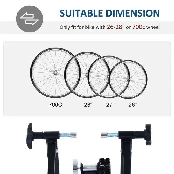 Soozier Indoor Bicycle Bike Trainer Stand Exercise Fan Fly Wind | Kids ...