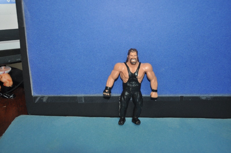 Diesel wrestler 1994 wwf Justoys Bend-Ems Series 1 wrestling fig | Art ...