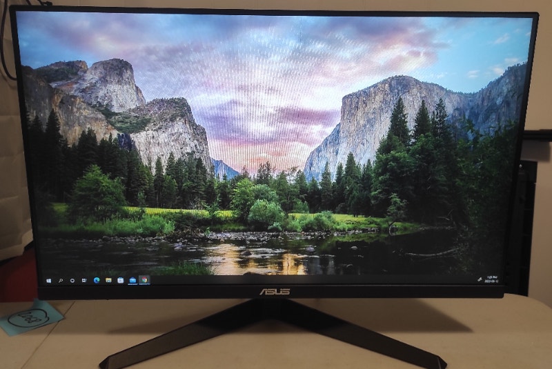 ASUS VY279HE Eye Care Plus 27" 75Hz IPS FreeSync Monitor - lines ...