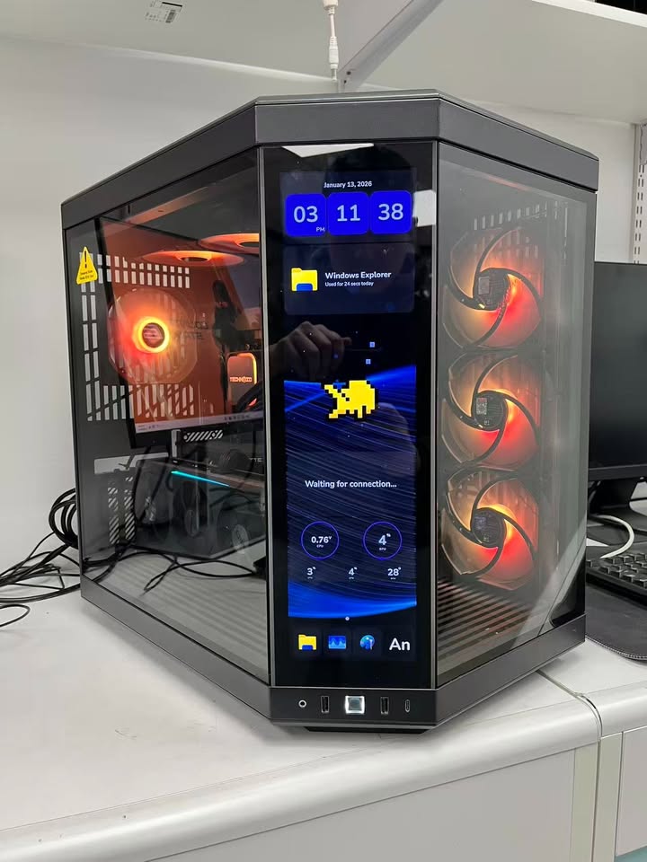 touch screen case PC intel i9 14900KF + 5070 , 32G DDR5 | Desktop ...