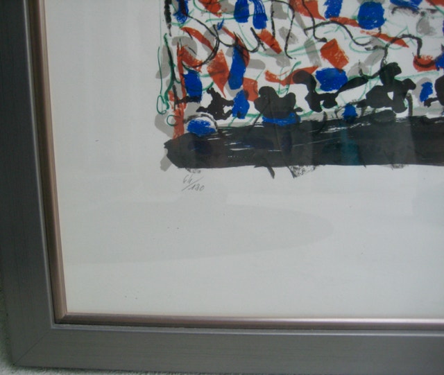 JEAN-PAUL RIOPELLE lithographie originale, signé et numéroté | Art et ...