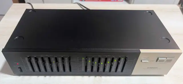 Vintage Pioneer SG-530 Graphic Equalizer | Tested & Working | Stereo ...