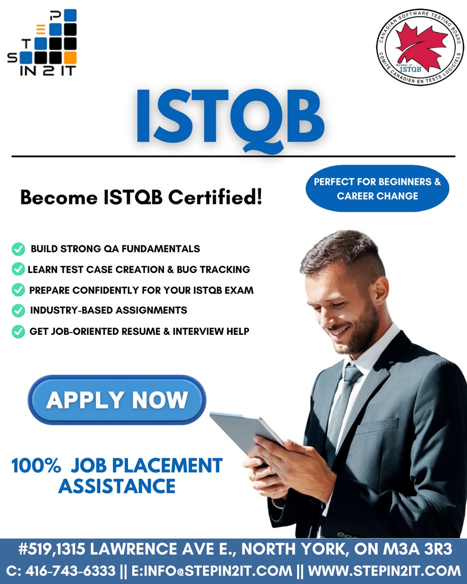 ISTQB AD | Classes & Lessons | City of Toronto | Free local classifieds ...