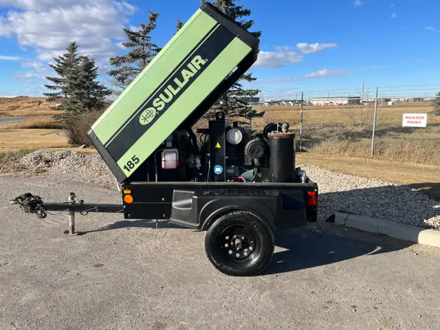 Sullair 185 CFM Used Portable Diesel Air Compressor x 3 Units | Other ...