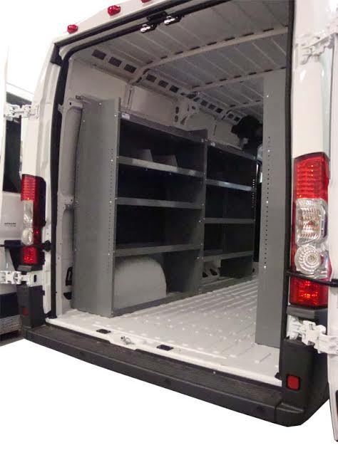 Van Shelving packages for Sprinter, ProMaster, Ford Transit, Nis ...