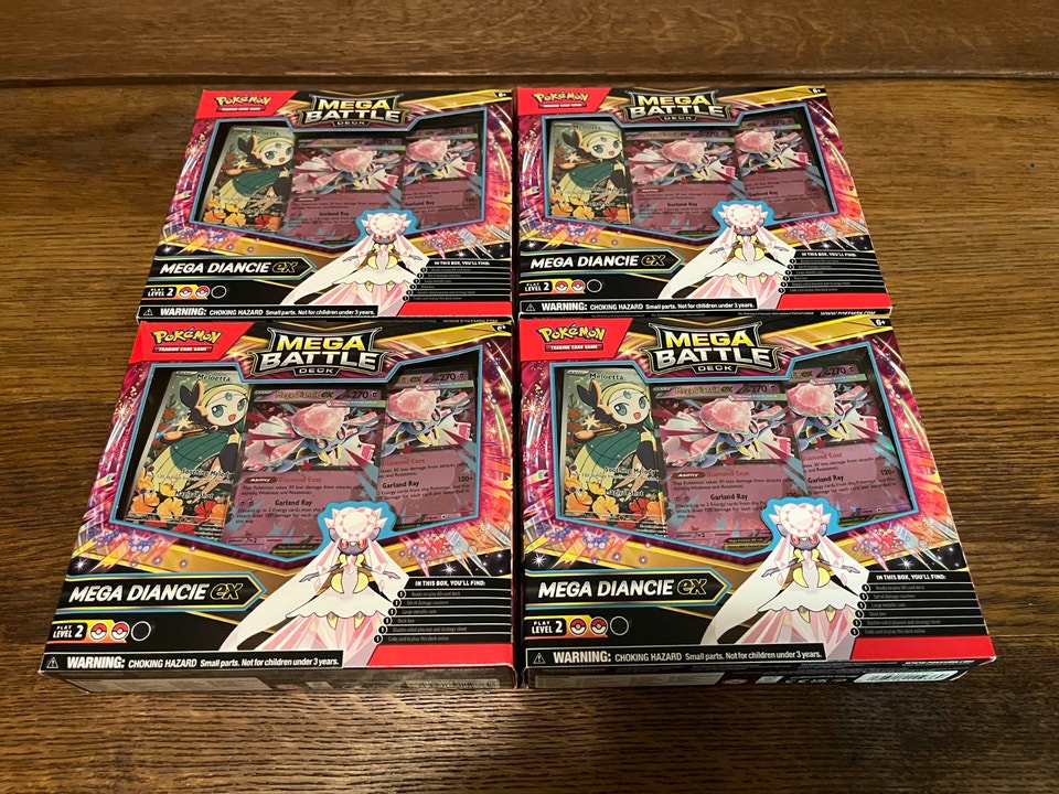 Pokémon Mega Battle Deck Mega Diancie ex (4 available) | Toys & Games ...
