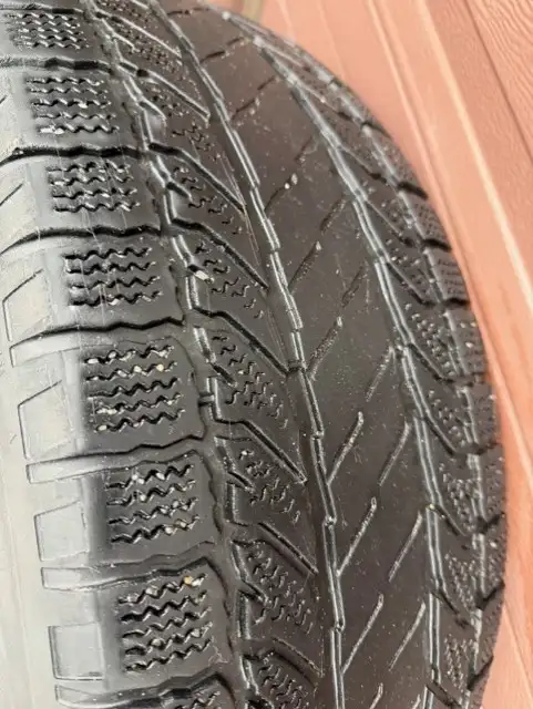 Fast Switch Black Alloy Wheels with Winter Tires 245X65XR17 | Tires ...