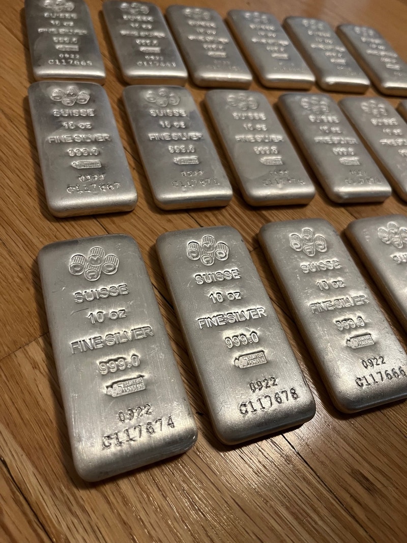 Silver Bars 10oz / Lingots 10oz en argent | Art et objets de collection ...