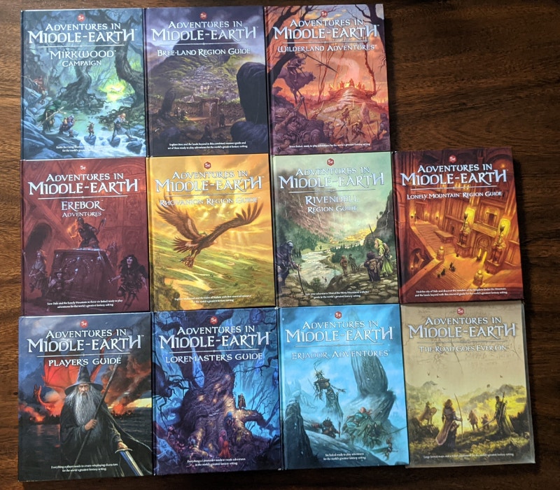 Adventures in Middle-Earth 5e RPG Set | Toys & Games | City of Toronto ...