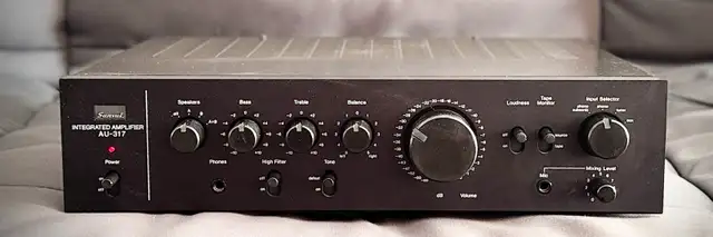 SANSUI AU317 2X 50W FAMOUS SERIES VINTAGE INTEGRATED AMPLIFIER | Stereo ...