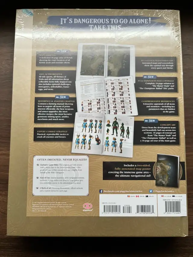 The Legend of Zelda: Breath of the Wild Official Guide Book | Nintendo ...