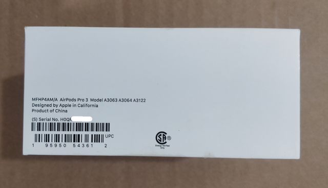TOUT NEUF Apple AirPods Pro 3 modèle le plus récent | scellé | General ...