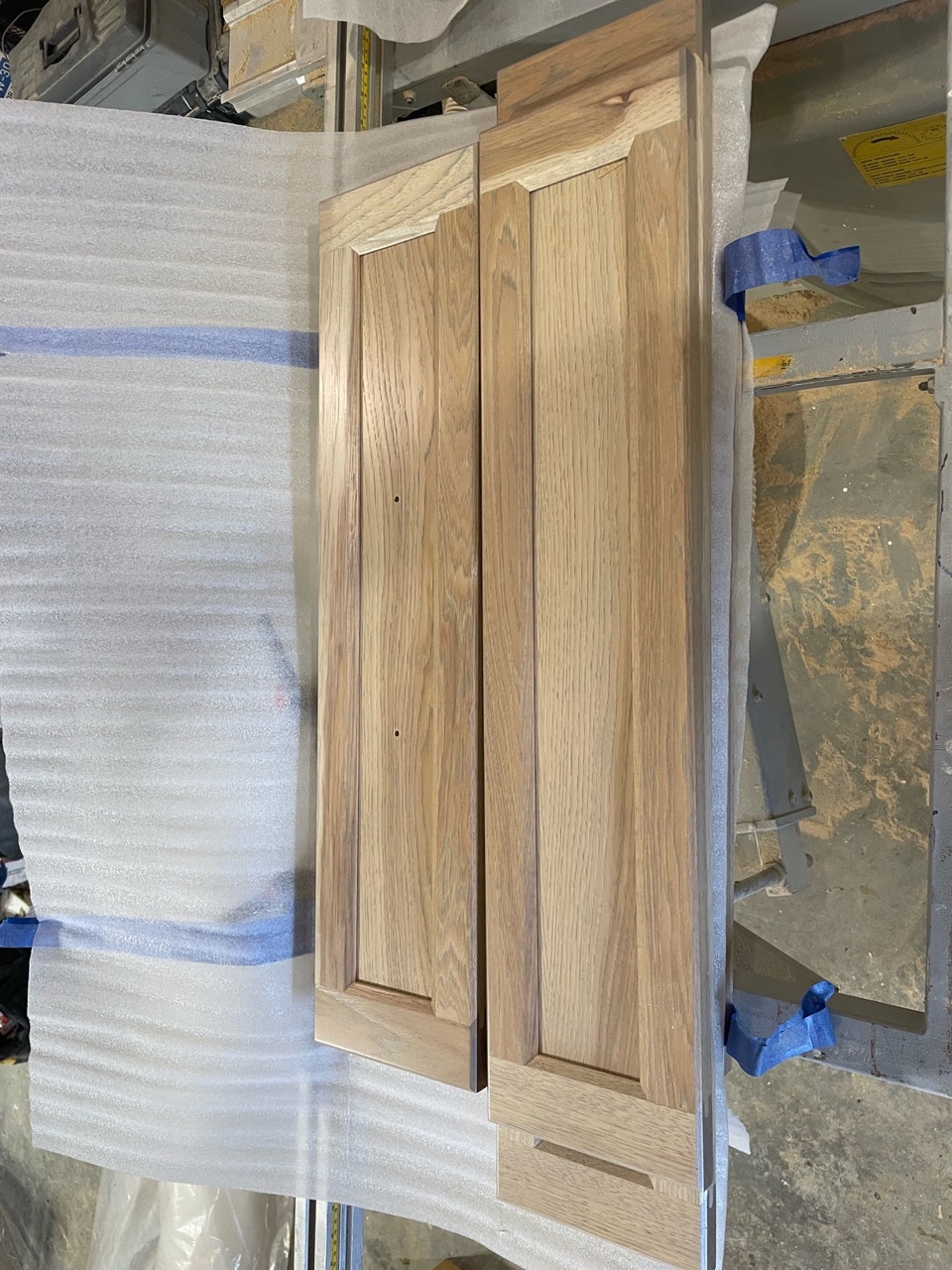 Stained Hickory cabinet doors and panels | Cabinets & Countertops ...