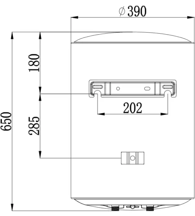 15 Gallon RV Water Heater Hot Water Storage Tank Waterproof | Heaters ...